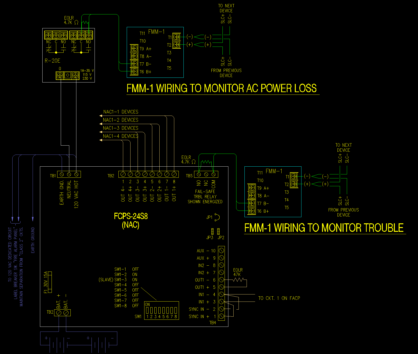 Connecting NAC Panels to Fire Alarm Control Panels – Support